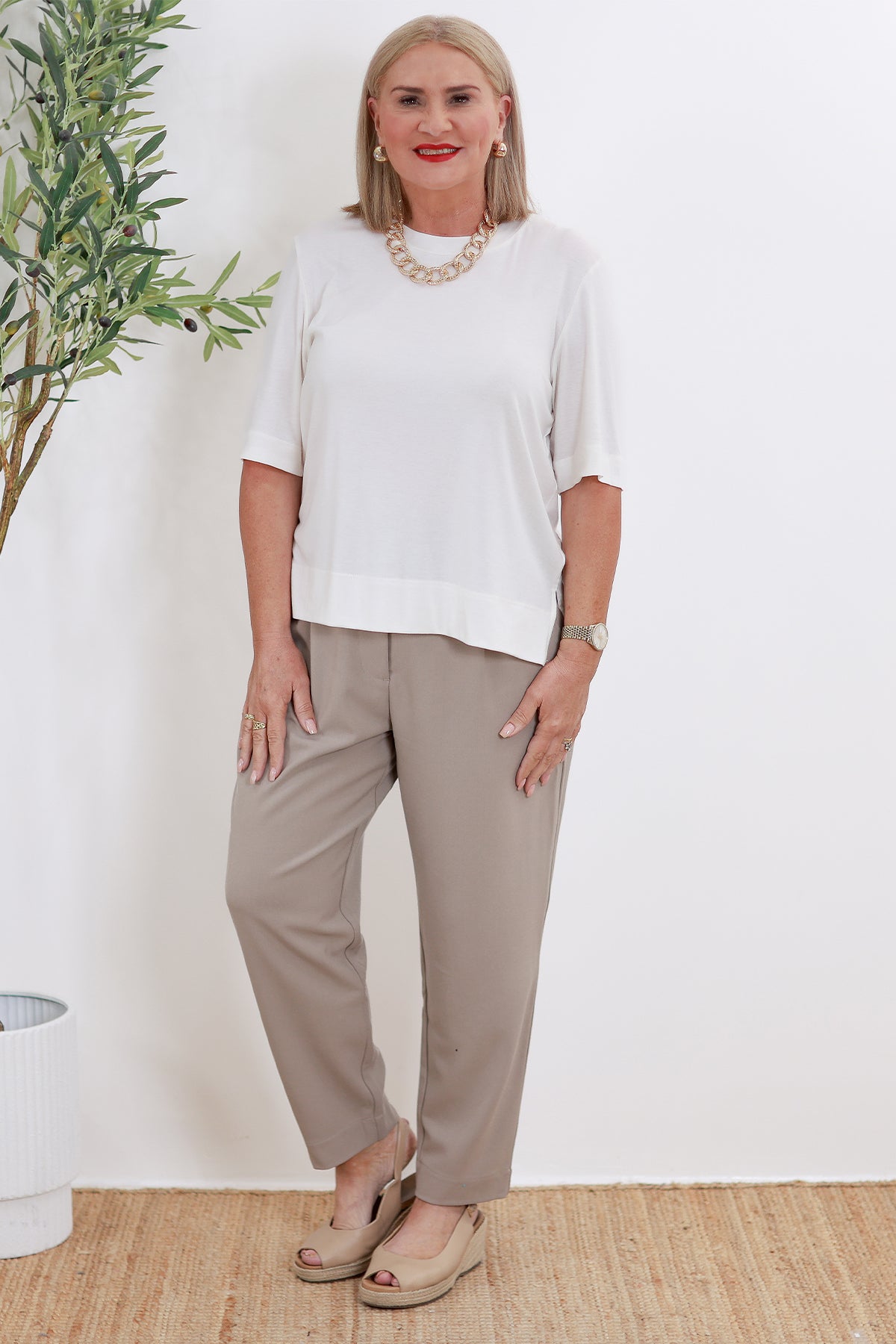 Ellery Top - WHITE – The Birch House